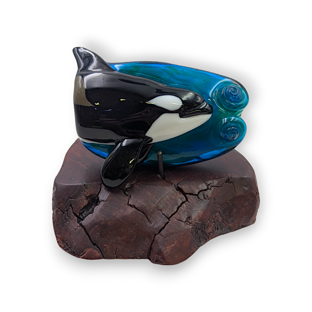 Female Orca Whale – Seattle Glassblowing Studio
