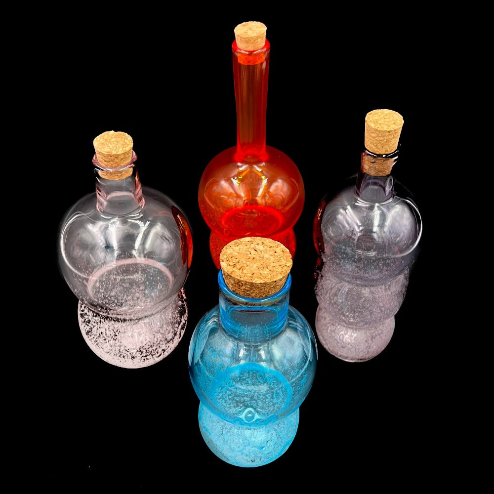 Bubble Bottle III – Seattle Glassblowing Studio